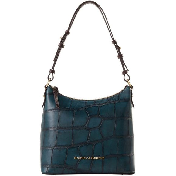 Dooney & Bourke | Bags | Dooney Bourke Denison Hobo Shoulder Bag Deep ...
